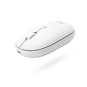 Macally Wireless Bluetooth Mouse - Strong Connection - Quiet, Comfortable, Rechargeable Mouse for MacBook Air/Pro, Mac, iMac, Apple iPad - Wireless Mouse for Laptop, Windows PC Desktop