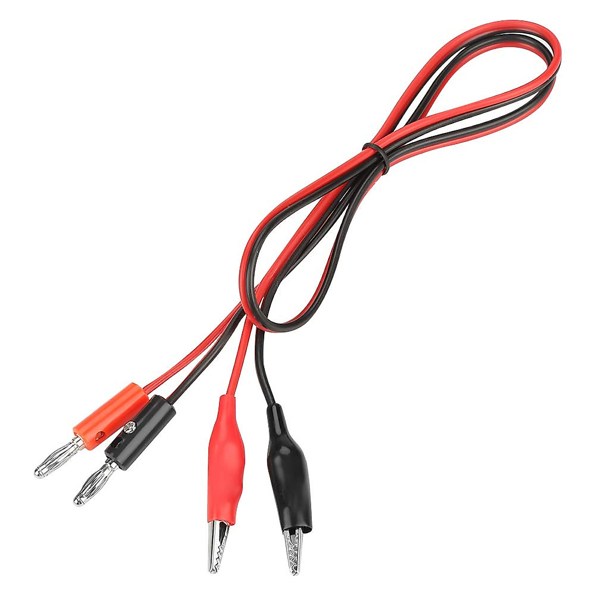 Banana Clip Test Multimeter Banana Plug Clip Test Probe Output Cable Line 30V 5A for Adjustable DC Regulated Power Test Cables Set