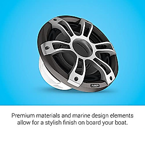 Garmin Fusion® Signature Series 3i Marine Subwoofers, 10" 600-watt Sports Gray Marine Subwoofer