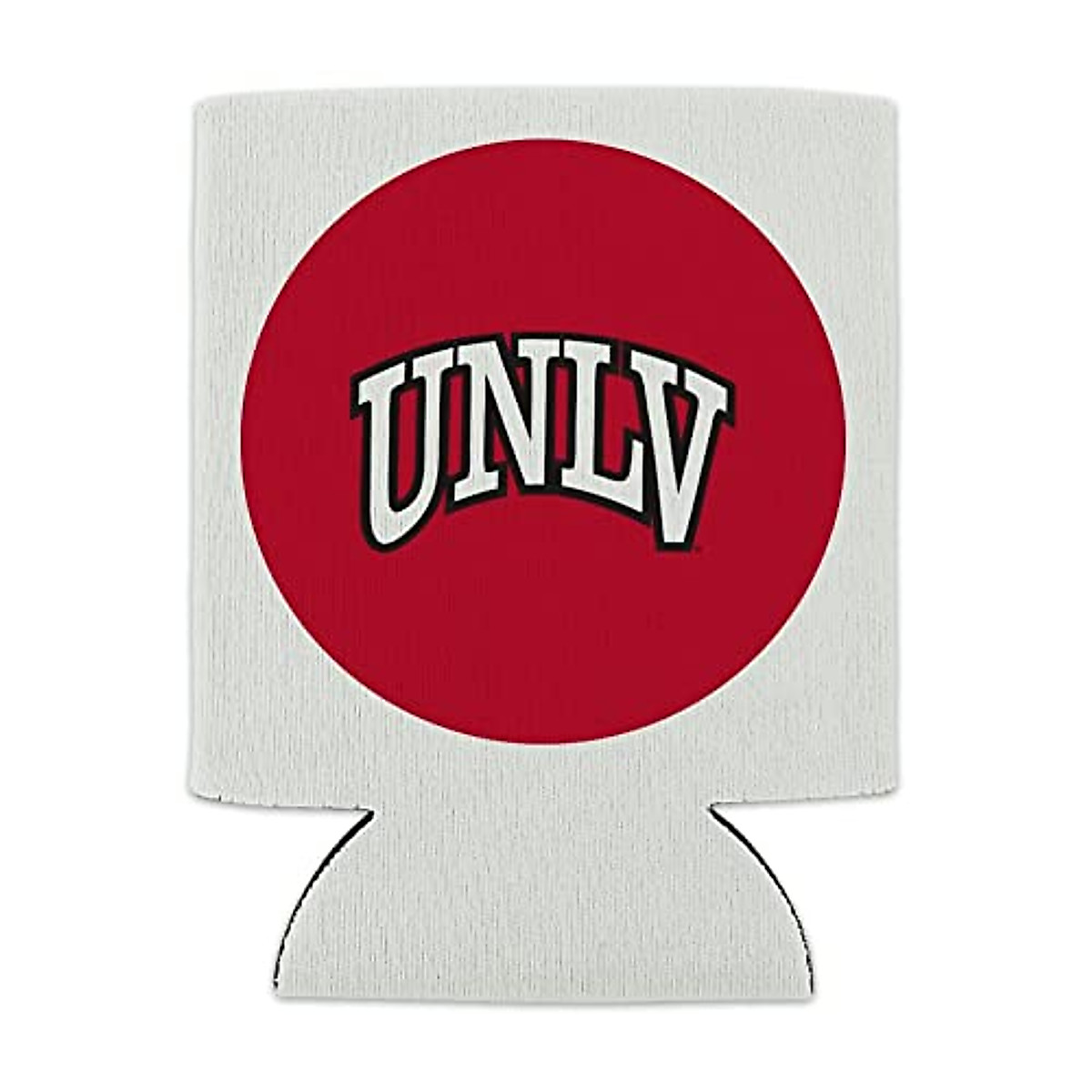 University of Nevada, Las Vegas Primary Logo Can Cooler - Drink Sleeve Hugger Collapsible Insulator - Beverage Insulated Holder