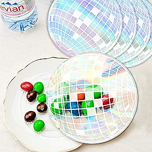 KARAQY Disco Ball Hangover Kit Bags, Last Disco Recovery Bags for Bachelorette Party Wedding Bridal Shower Engagement Party Disco Party Favors Supplies Decorations