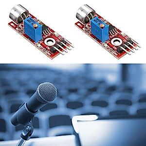 Comidox 3Pcs High Sensitivity Microphone Sensor AVR PIC Sound Detection Module for Arduino