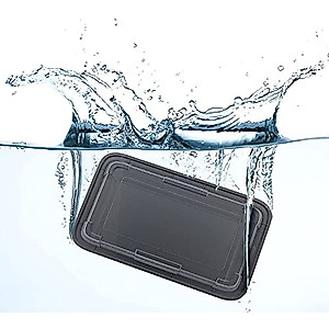 Enther Meal Prep Containers [20 Pack] 2 Compartment with Lids, Food Storage Bento Box | BPA Free | Stackable | Reusable Lunch Boxes, Microwave/Dishwasher/Freezer Safe, Portion Control (32 oz)