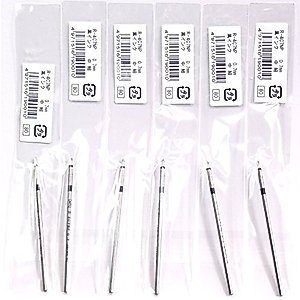 Ohto 0.7mm Black Oil-based Ink Refill (R-4C7NP), for Ohto Multi-function Ballpoint Pen, MULTI-Smart 4, × 6 Packs/total 6 pcs (Japan Import) [Komainu-Dou Original Package]