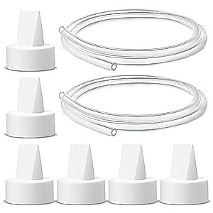 Replacement Tubing and Duckbill Valve Compatible with Spectra S1 Spectra S2 Spectra 9 Plus Replace Spectra Tubing Avent Tubing Ameda Tubing Not Original Spectra Pump Parts, Made by Maymom