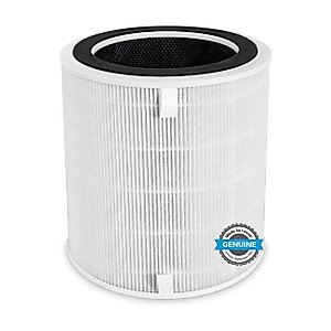 LEVOIT LV-H135 Air Purifier Replacement Filter, High-Efficiency Activated Carbon Filters Set, LV-H135-RF, 1 Pack, White