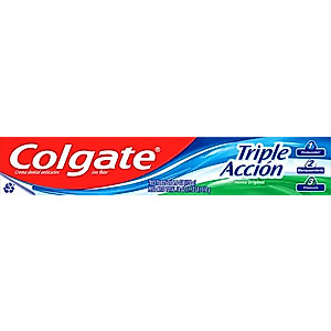 Colgate Triple Action Toothpaste, 6 oz, 3 Pack