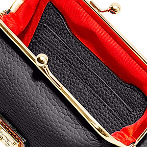 Dooney & Bourke Wallet, Pebble Grain Large Framed Purse Wallet - Black