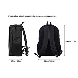 WANHONGYUE Undertale Game Image Printing Backpack Rucksack Packsack School Bag for Student Boys and Girls /24