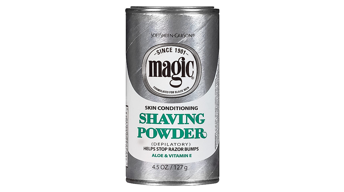 Magic Platinum Shaving Powder - Prevent Razor Bumps