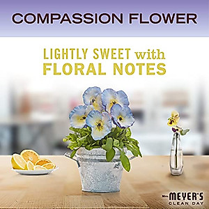 MRS. MEYER'S CLEAN DAY All-Purpose Cleaner Spray, Compassion Flower, 16 fl. oz (Pack of 3)