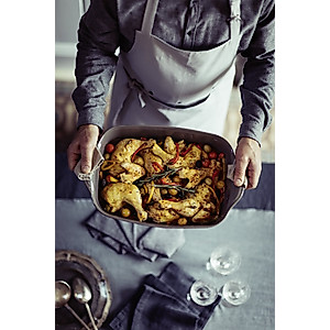 Emile Henry France Ovenware Ultime Rectangular Baking Dish, 11.4 x 7.5, Burgundy,349650