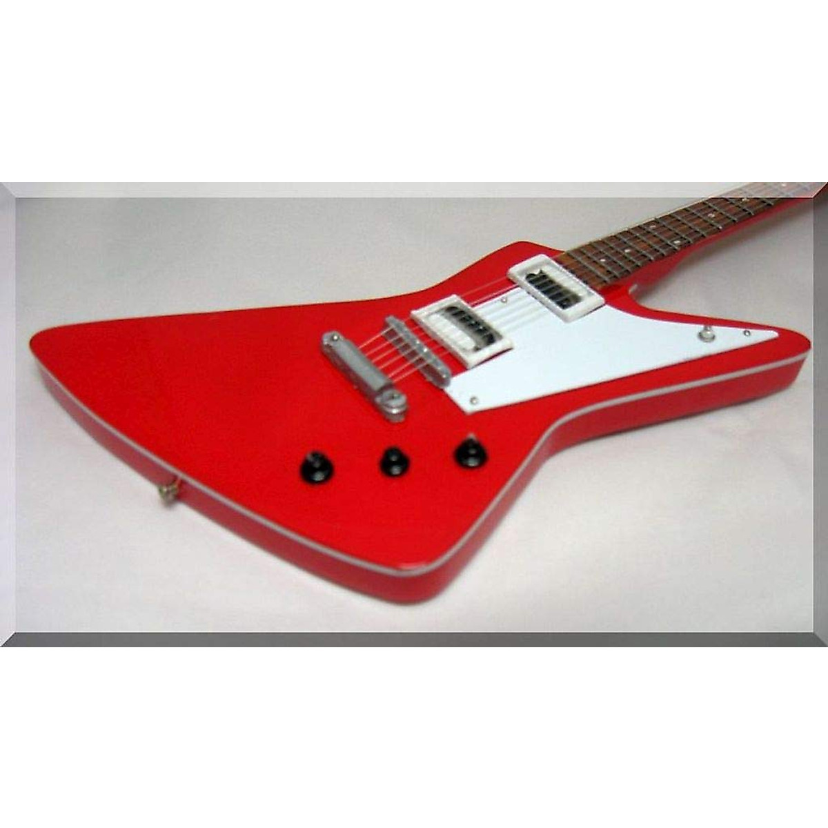 SAMMY HAGAR Miniature Guitar Explorer with Guitar Pick