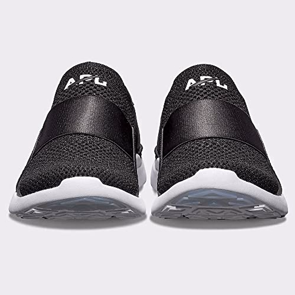 APL: Athletic Propulsion Labs Men's Techloom Bliss, Metallic Black/White, 10