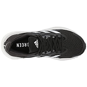 adidas Women's Solar Glide 4 ST Running Shoe, Black/White/Grey, 10
