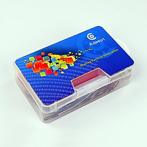 Adeept Project 1602 LCD Starter Kit Compatible with Arduino UNO R3 Mega2560 Nano Servo Relay LCD1602 Beginner/Starter Kit for Arduino with PDF Guidebook/User Manual