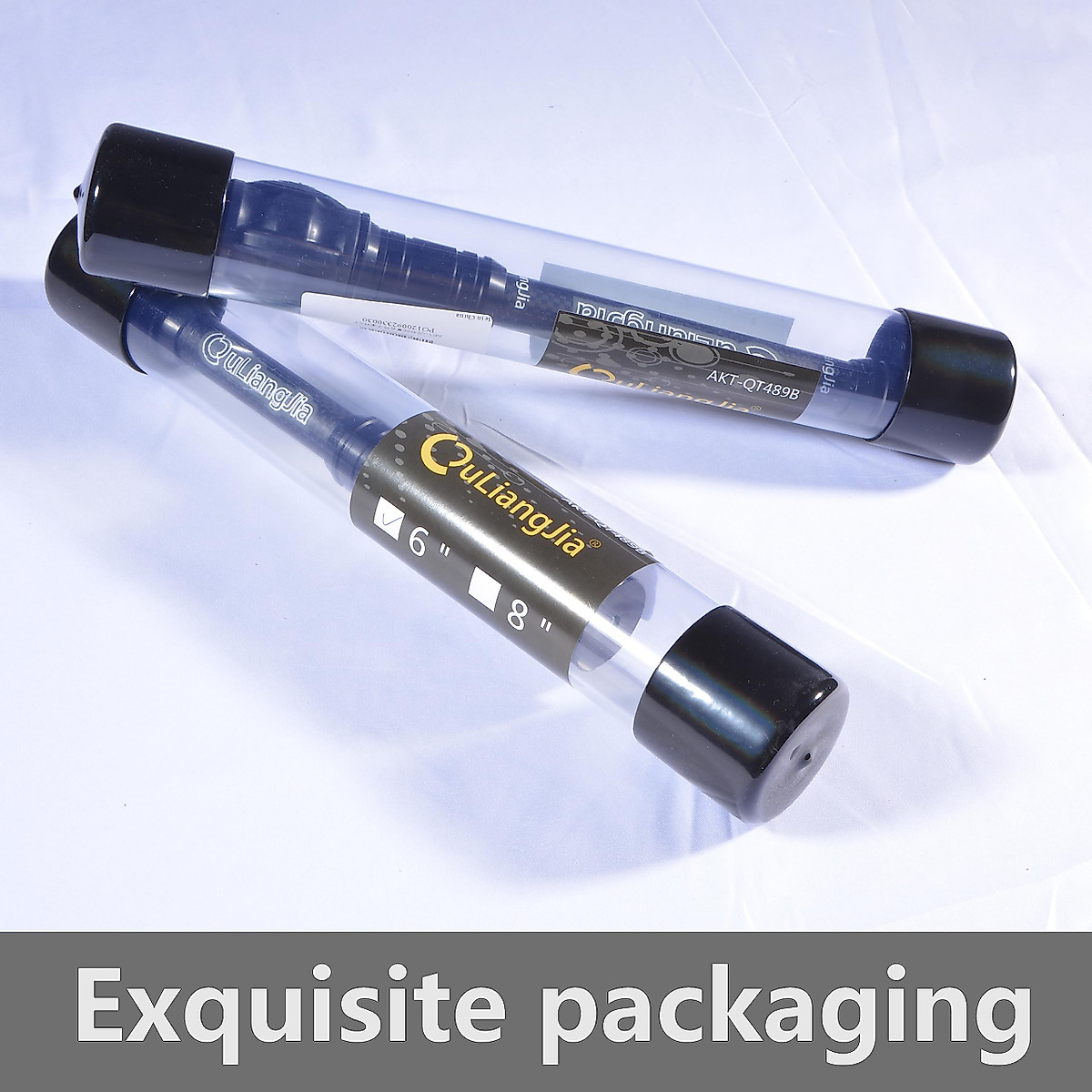 AMEYXGS Archery Bow Stabilizer 6" 8" 10" 12" Rod Balance Bar with Damping System and Weights Shock Absorber for Compound Bow Archery Accessory (6" Stabilizer)