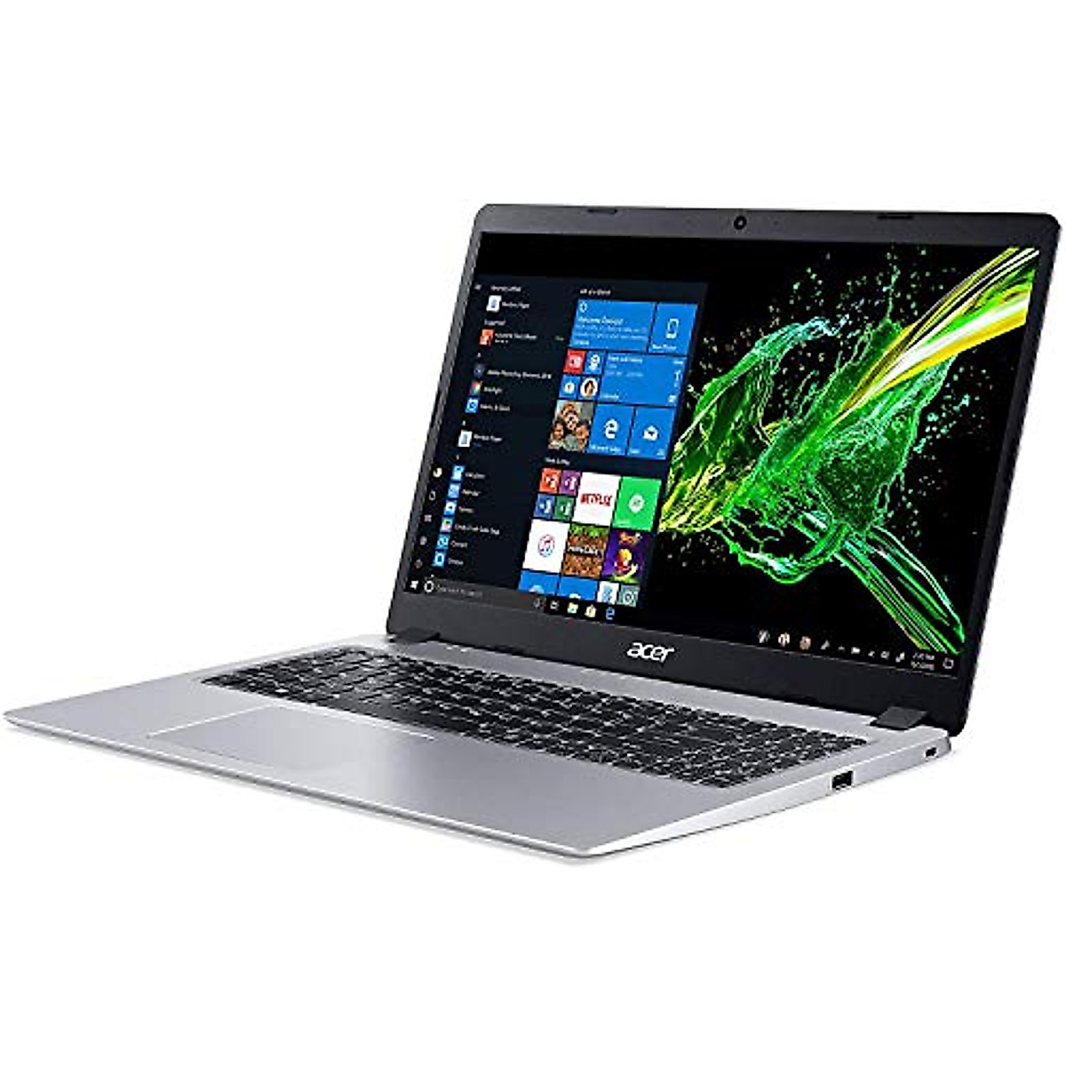 Acer Aspire 5 Slim Laptop Computer(2021 Newest), 15.6 inches Full HD IPS Display, AMD Ryzen 3 3200U, Vega 3 Graphics, 8GB DDR4 RAM, 256GB SSD, Backlit Keyboard, Windows 10 + Oydisen Cloth