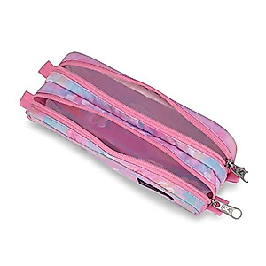 JanSport Large Accessory Pouch, Neon Daisy, One Size