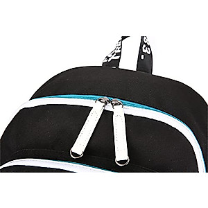 KBIKO-zxl Kids Soccer Star Cristiano Ronaldo Backpack-Lightweight Travel Bag with USB Charging Port for Students