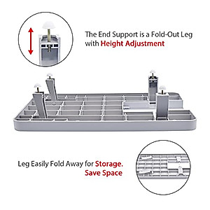 Heavy Duty Sewing Machines Extension Table for Singer 4411, 4423, 4432, 4452 Mechanical Heavy Duty Sewing Machines, Grey