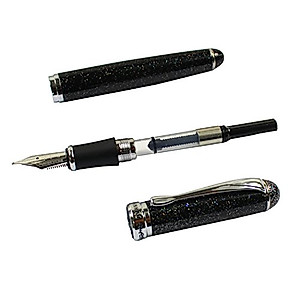 Gullor Advanced Jinhao Medium Fountain Pen X750 Black Night Sky Pattern