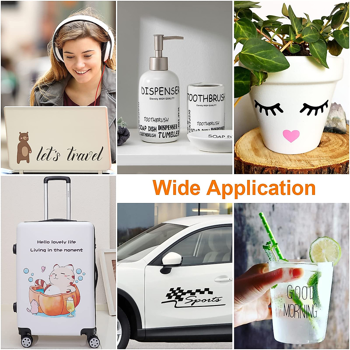 Romeda Transfer Tape for Vinyl 12" X 20 Ft, W/Red Alignment Grid, Transfer Paper Transfer Tape, Vinyl Transfer Tape for Glass, Window, Silhouette Relief, Signs, Artifact Stickers