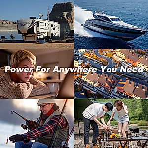 DJLBERMPW 48V 100Ah Lithium Battery 5120W Load Power LiFePO4 Batteries Built-in BMS Lithium Iron Phosphate Battery Over 4000+ Rechargeable Cycles, for RV,Trolling Motor,Golf Cart,Solar,Boat,Camper