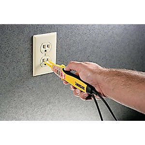 Sperry Instruments ET6207 Heavy-Duty Voltage-Continuity Tester, 1 Pk. , Yellow