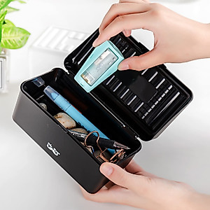 Mr. Pen- Index Card Holder, 2 Pack, 3x5 Index Card Box, Note Card Holder, Flash Card Box, Index Card Holder Box, Note Card Box, Flash Card Holder, Notecard Box, Notecard Holder, Flash Card Organizer