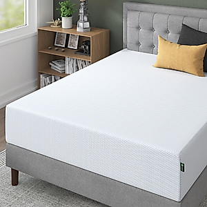 ZINUS 12 Inch Green Tea Cooling Gel Memory Foam Mattress / Cooling Gel Foam / Pressure Relieving / CertiPUR-US Certified / Bed-in-a-Box, Queen