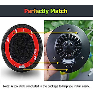 Beats Solo 3 Wireless Ear Pads Replacement, BUTIAO Protein Leather Memory Foam Headphone Earpads Ear Cushion Pad for Beats by Dre Solo 3 Wireless & Solo 2 Wireless Over Ear Headsets (Black Floral)