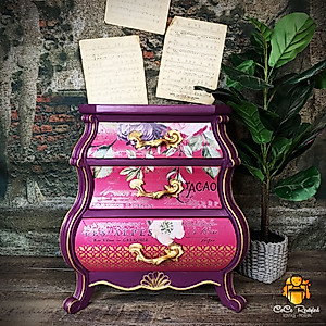 Redesign DÉCOR TRANSFERS® – Imperial Garden Size 44"x30", Cut INTO 6 Sheets 655350635534 Rub on Transfer for Wall or Furniture Decoration