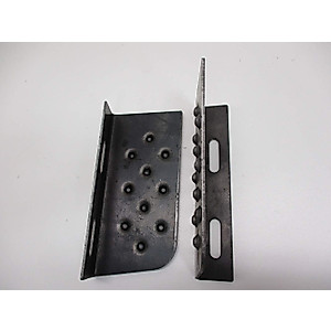 CTW Steel Pontoon Boat Trailer Foot Pad Step Footpad Steps L-R/Weld or Bolt On