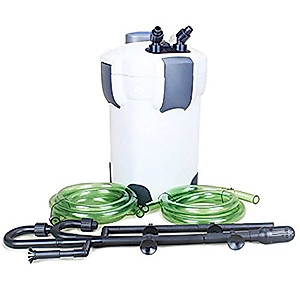 Super HW-304B 5-Stage External Canister Filter w/ 9w UV Sterilizer, 525gph