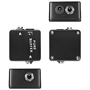 YMUZE MOSKYAudio Mini Pure Buffer Effect Pedal Full Metal Shell lightweight and durable