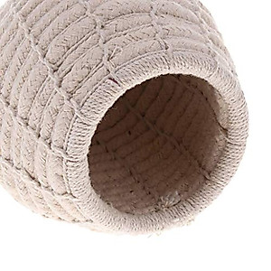 Keersi Rope Weave Bird Breeding Nest Bed House Toy for Budgie Parakeet Cockatiel Conure Canary Finch Lovebird African Grey Cockatoo Amazon Small Medium Parrot Cage Perch Hatching Nesting Box