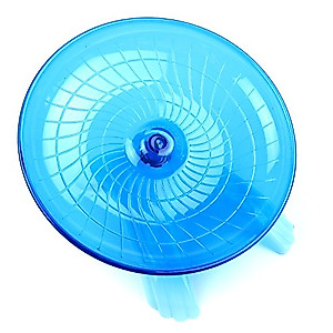 Alfie Pet - Rudy Exercise Running Wheel for Mouse, Chinchilla, Rat, Gerbil and Dwarf Hamster - Color: Blue