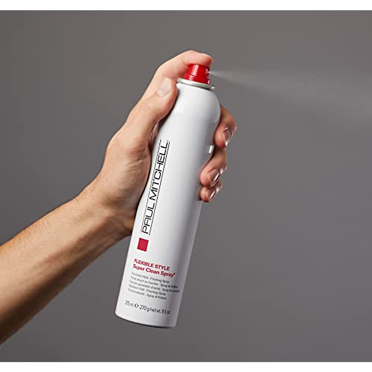 Paul Mitchell Super Clean Spray, Flexible Hold, Touchable Finish, For All Hair Types, 9.5 oz