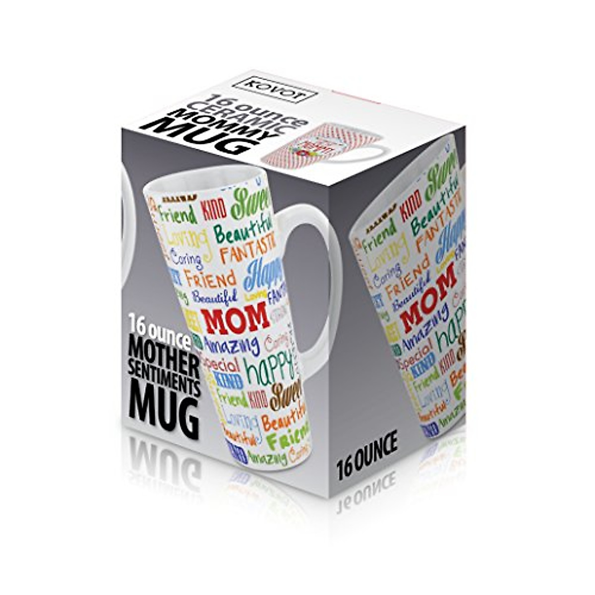 Kovot Mom Mug - 16 Ounce Ceramic Coffee Mug, Great Gift For Mothers
