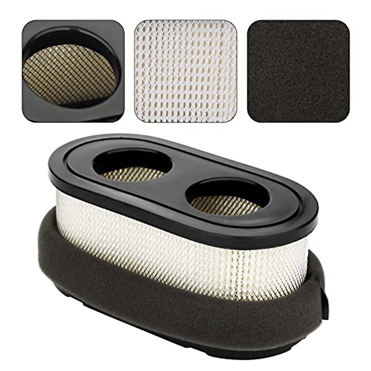 Butom 127-9252 136-7806 Air Filter Maintenance Kit for Toro 50" 42'' TimeCutter SS SW SWX with V-Twin Engine