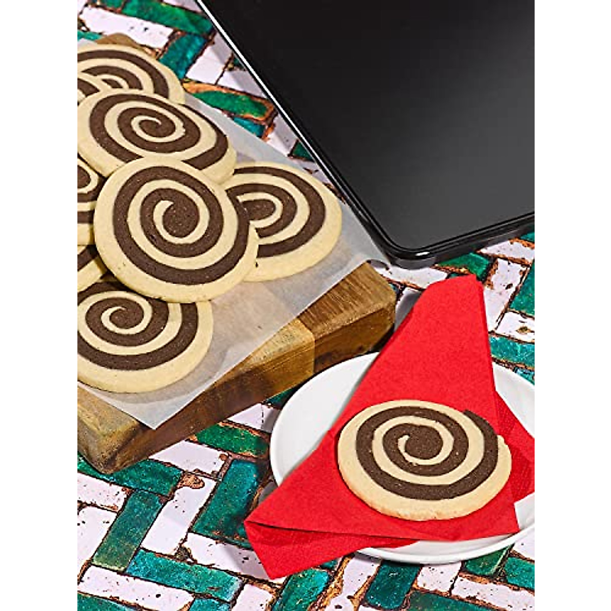 Tala Non Stick 10" Half Baking Tray, Black