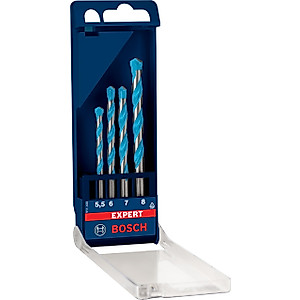 Bosch Professional 4X Expert CYL-9 MultiConstruction Drill Bit Set (Ø 5,5-8 mm, Accessories Rotary Impact Drill)
