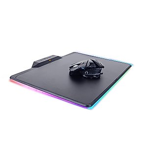 Mad Catz The Authentic R.A.T. AIR Wireless Power Gaming Mouse with Charging Pad - Black