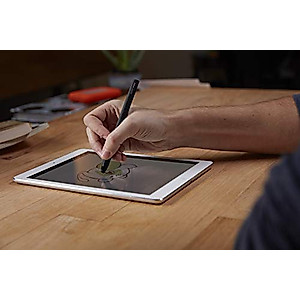 Adonit Mark (Black) Aluminum Stylus Pens for Capacitive Touch Screen Tablets/Cell Phones (iPad, iPad Air, iPad Mini, iPhone, Kindle and All Android Devices)