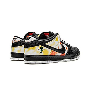 Nike Mens Sb Dunk Low Tie-Dye Rayguns 2019 - Black/Orange-flash Bq6832 001 Size - 10.5