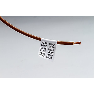 Brady Authentic (M21-750-499) Multi-Purpose Nylon Label for General ID, Wire Marking, and Lab, Black on White- Designed for M210, M210-LAB, M211, BMP21-PLUS and BMP21-LAB Printers, .75" W 16' L