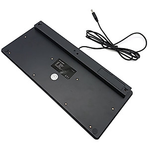 GARASANI Mini Wired Keyboard(Korean-English) Ultra Thin and Light Portable 78 Keys USB Desktop, Laptop, Windows 7/8/10, Keyboard Protection Skin, Korean Keyboard Stickers Included