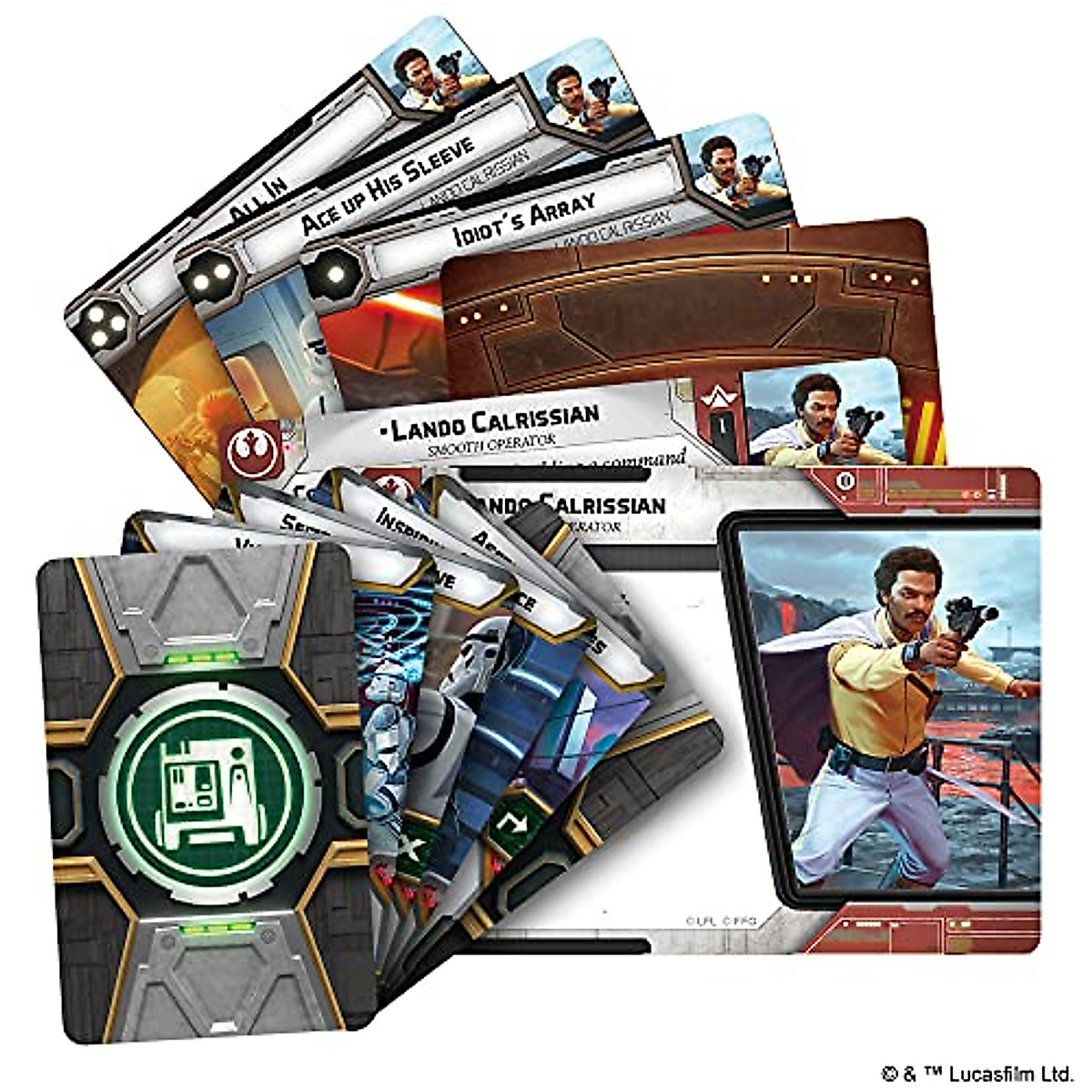 Atomic Mass Games Star Wars: Legion Lando Calrissian Commander Expansion - Unleash The Infamous Gambler! Tabletop Miniatures Strategy Game, Ages 14+, 2 Players, 3 Hour Playtime, Atomic Mass Games