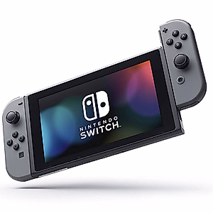 Nintendo 2020 Switch Family Christmas Holiday Bundle - Gray, 6.2" Touchscreen LCD Display, Bluetooth + NexiGo Joy-Con and Pro Controllers Charging Dock + NexiGo 128GB MicroSD Card Bundle